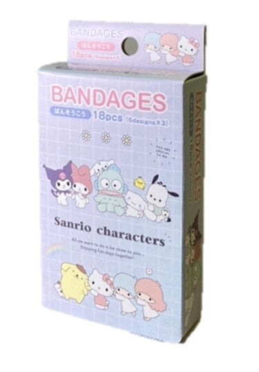 Sanrio Characters Band Aid Adhesive Bandage by Sanrio – Megazone