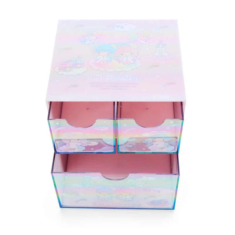 Little Twin Stars Storage Chest Drawer Aurora Series by Sanrio – Megazone